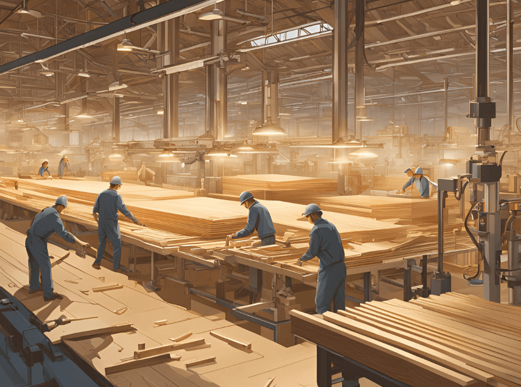 Plywood Manufacturing Process: 8 Step-by-Step Plywood Making Process ...