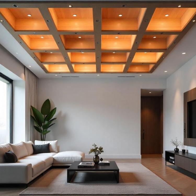 Plywood Ceiling Designs: Modern and Trendy Ply Ceiling Design Ideas ...
